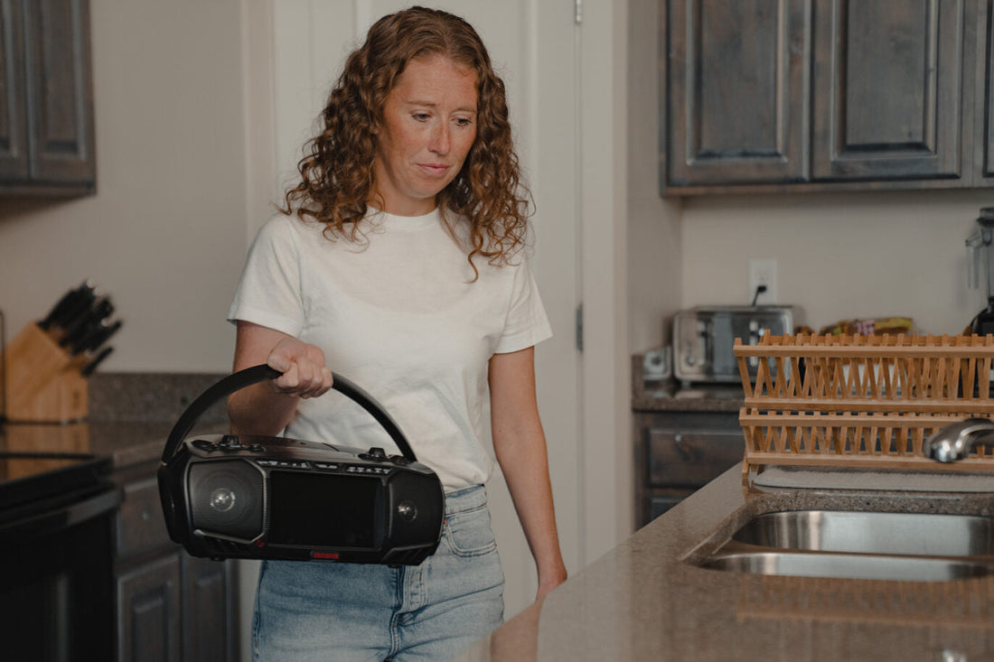 Portable Media Boombox