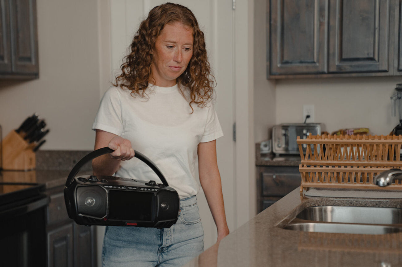 Portable Media Boombox