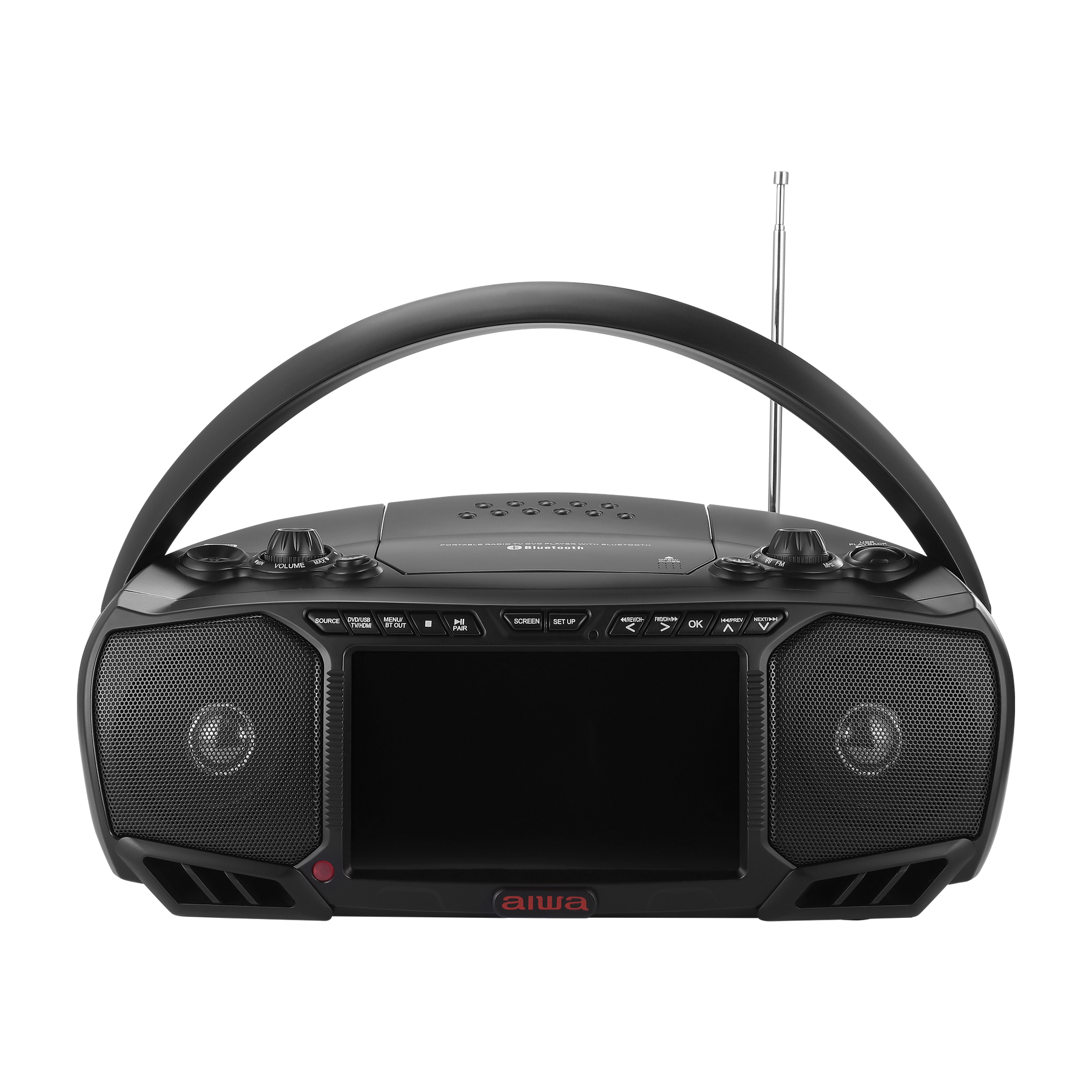 Portable Media Boombox with TV Tuner